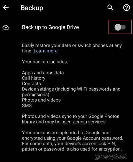 How To Backup Your Android Phone or Tablet