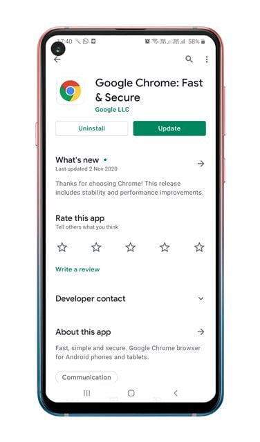How to Enable Safe Browsing In Google Chrome on Android