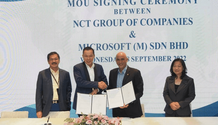 NCT sign MoU with Microsoft in digitalisation of Smart Industrial Park